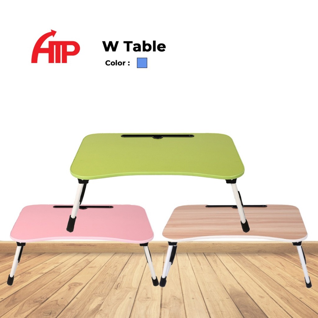 ATP Foldable Anti-Slip Bed Mini Table - Blue/Green/Pink/Wood/Black ...