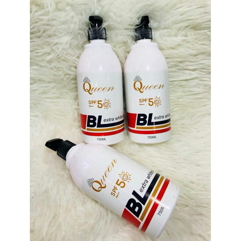 LOTION QUEEN BL EXTRA WHITENING 500ml ORIGINAL💯 | Shopee Malaysia