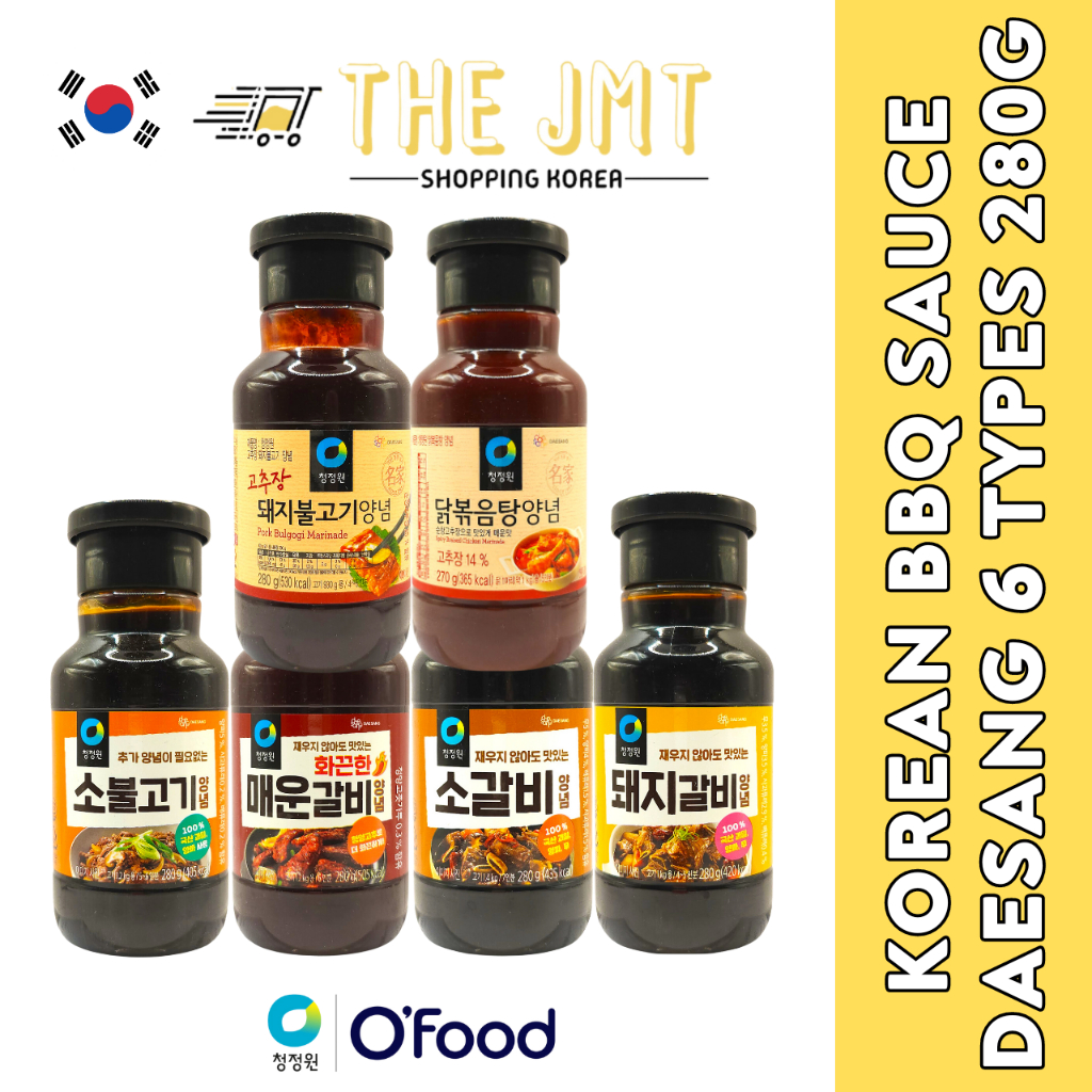 [Korea] Daesang BBQ Sauce 280g [Beef/Pork, Spicy/Galbi] | Shopee Malaysia
