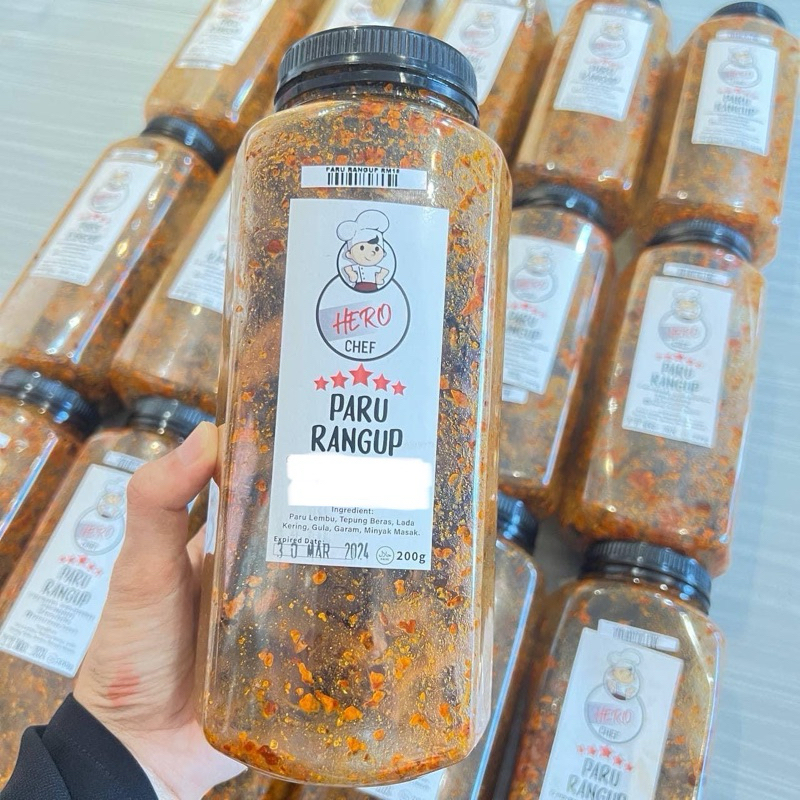 🌟HQ🌟 Paru & Daging Rangup Cheese Pedas 200g By Hero Chef | Garing ...