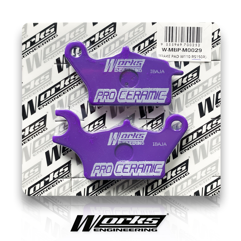 RS150 W110 CX DX ALPHA110 DASH 110 125FI FUTURE HONDA Brake Pad Works ...