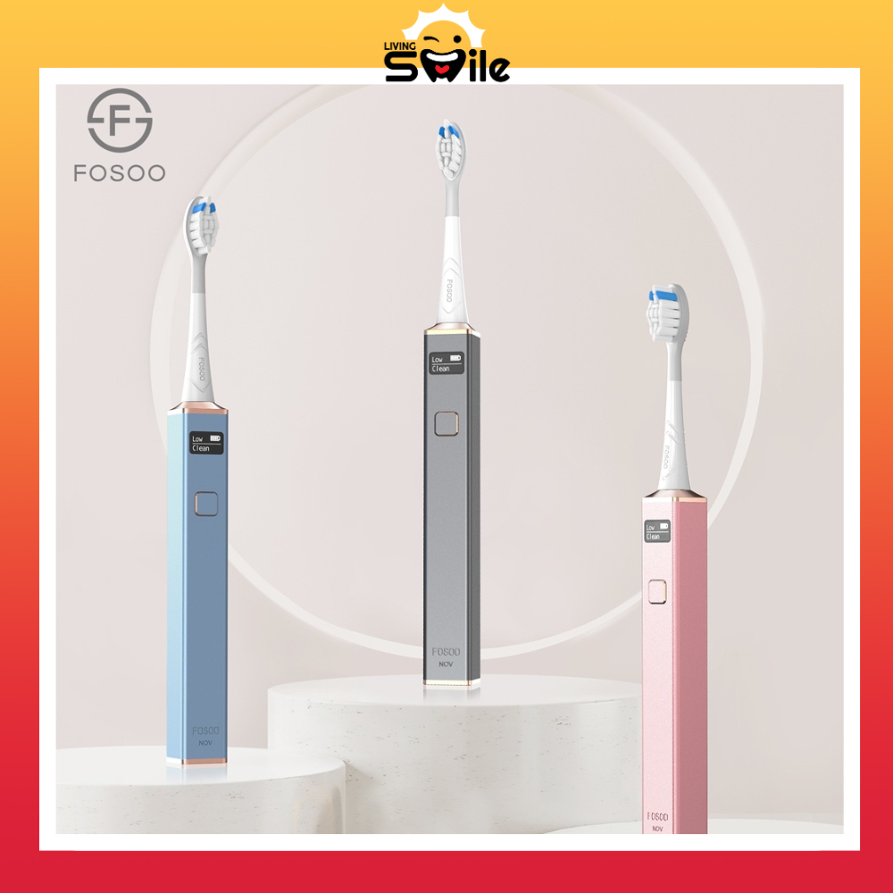Fosoo NOV Sonic Rechargeable Automatic Electric Toothbrush Tooth Brush ...