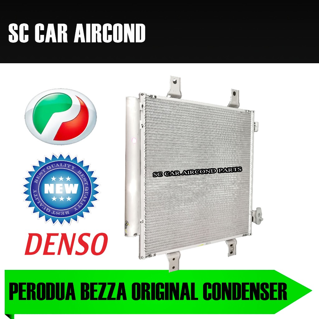 PERODUA BEZZA ORIGINAL DENSO CONDENSER (CAR AIRCOND) | Shopee Malaysia