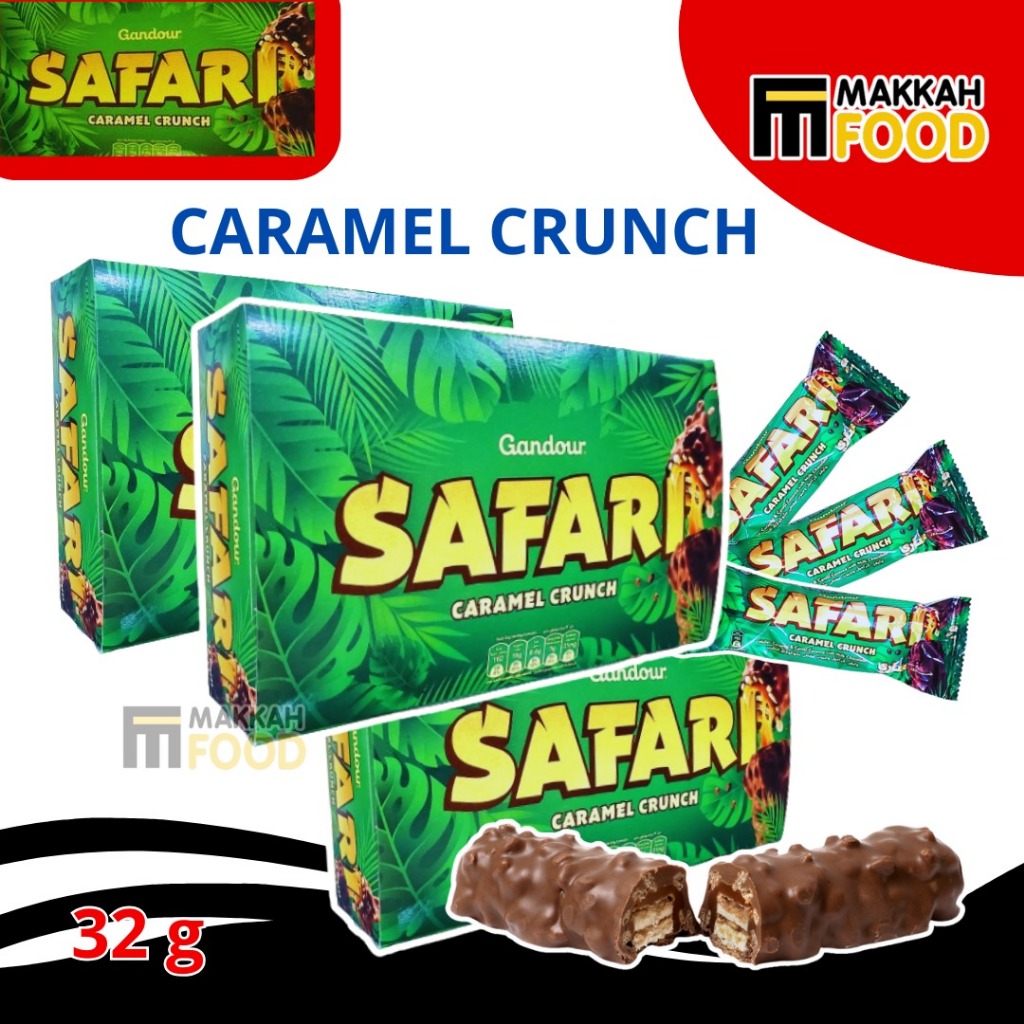 SAFARI CARAMEL CRISPY CHOCOLATE 32g | Shopee Malaysia