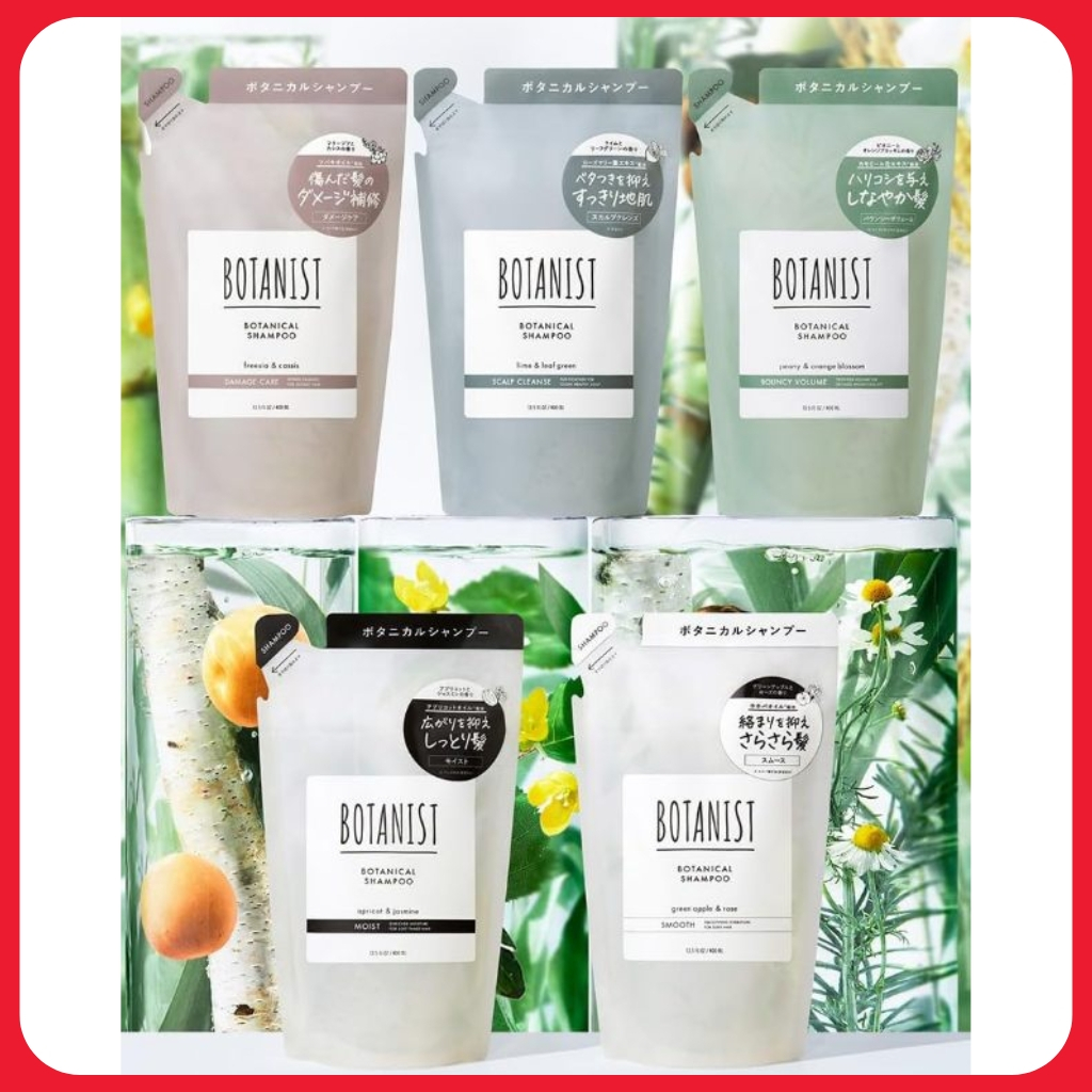 Botanist BOTANICAL from Japan Original Hair Shampoo / Treatment Refill Pack, Ship From Japan ...
