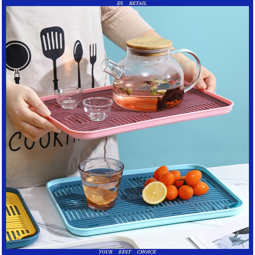 Drainage tray Dining tray Kitchen tray Food tray Serving tray Dulang ...