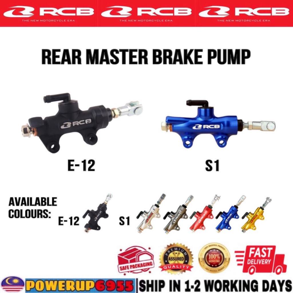 ORIGINAL RCB E12 E-12 S1 UNIVERSAL REAR GRT MASTER BRAKE PUMP RACING ...