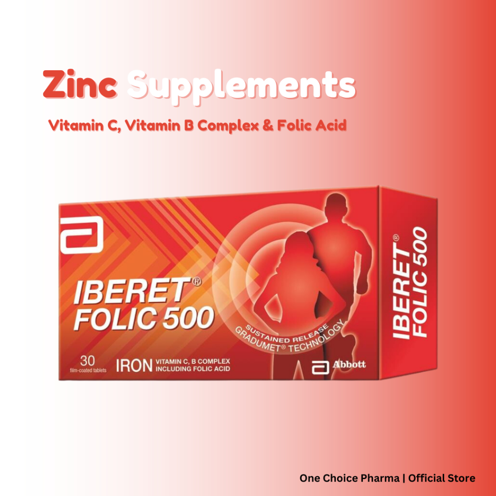 IBERET FOLIC 500 30’s (EXP 08/2025) | Shopee Malaysia