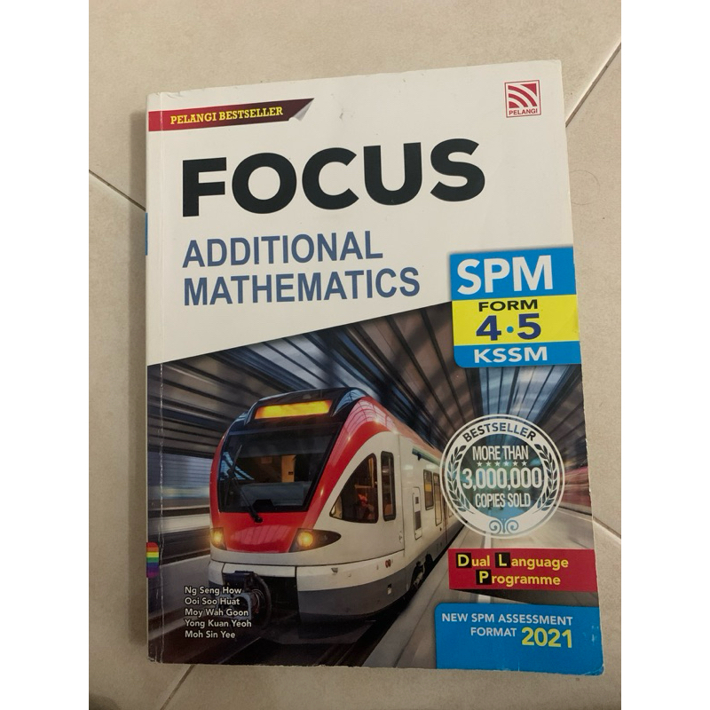 FOCUS SPM (ADDITIONAL MATHEMATICS, MATHEMATICS, CHEMISTRY) | Shopee Malaysia