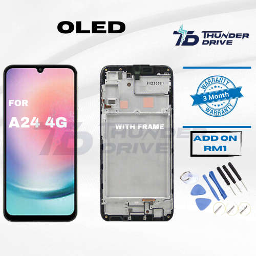 Thunder Drive OLED LCD WITH FRAME Touch Screen Compatible For SMSUNG ...