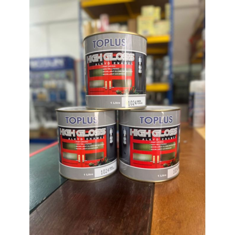 Smart Paint Toplus High Gloss (Cat Besi & Kayu) 1Liter | Shopee Malaysia