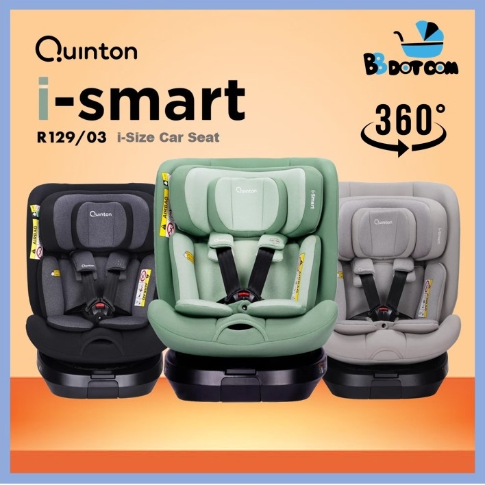 Quinton i-Smart 360 Spin Convertible Baby Car Seat ( 0-12 Years ...