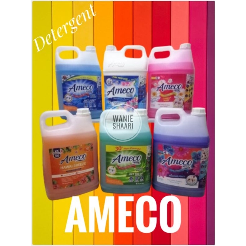 Ameco Liquid Laundry Detergent 9.7kg | Shopee Malaysia
