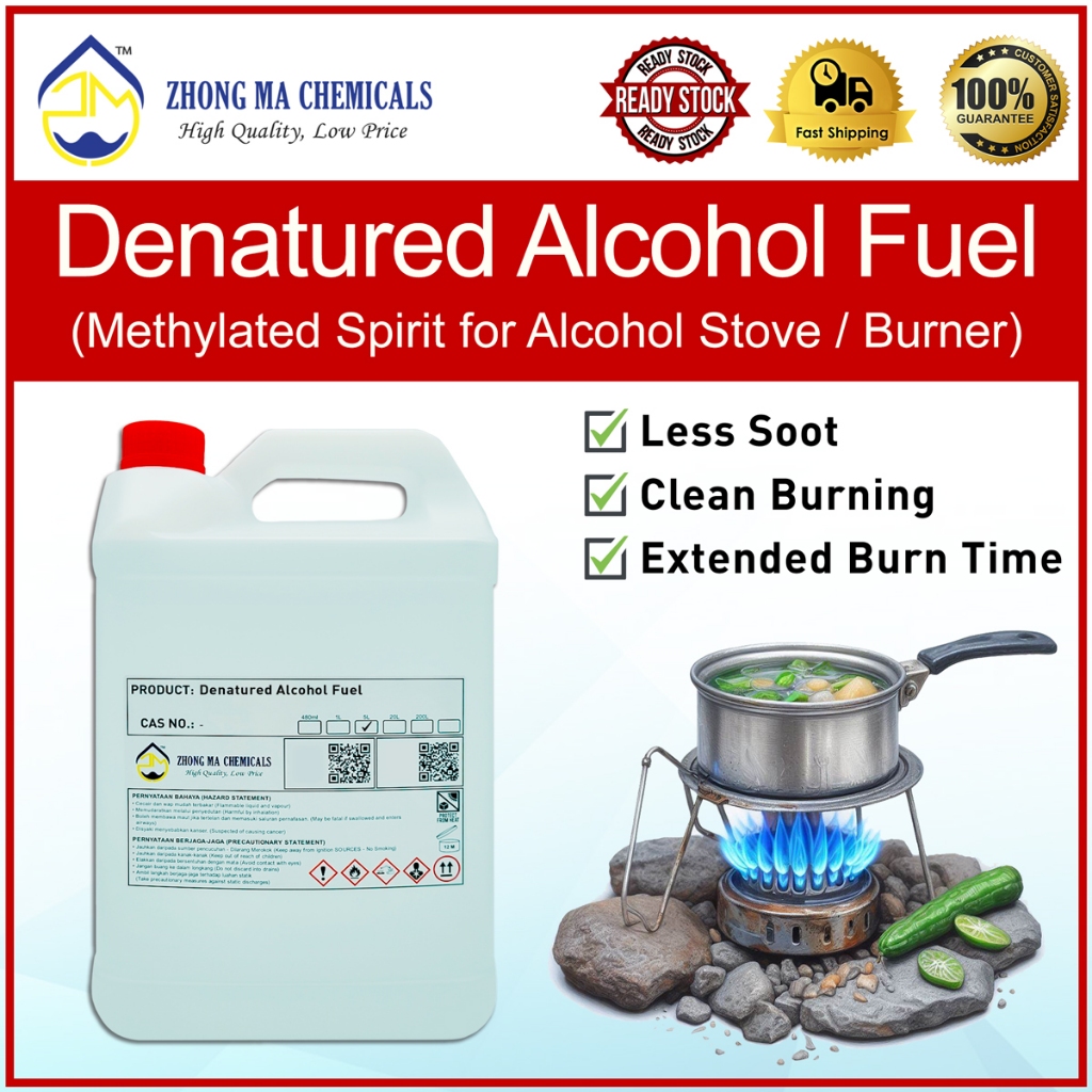 Alcohol Fuel / Camping Fuel / Spirit Fuel (for Alcohol Stove / Alcohol ...