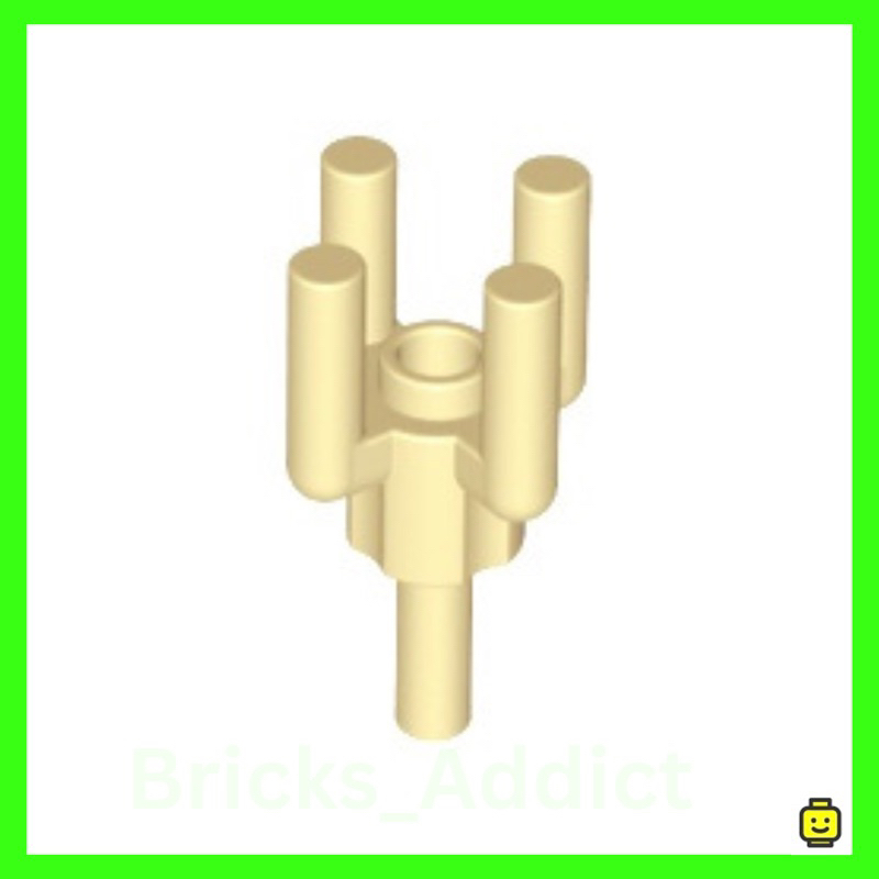 [Genuine Lego Parts] 2566 Bar 1.2L with Top Stud and 4 Bar Arms Up ...