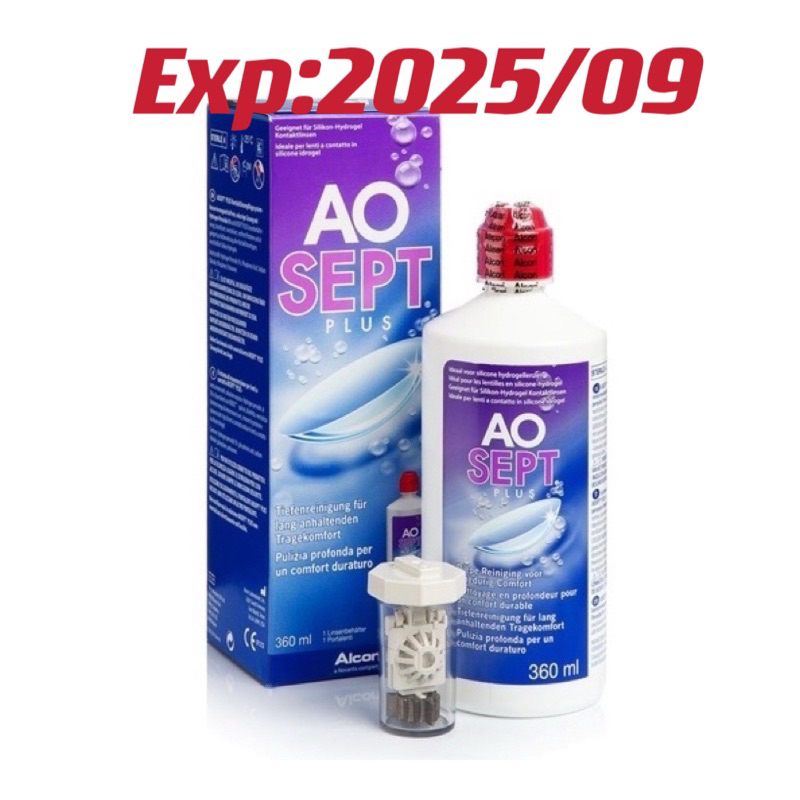 AO Sept Plus Solution Alcon 360ml | Shopee Malaysia