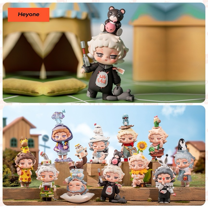 Heyone FAYA HIDE THE MOMENTS Mystery Box Blind Box Action Cute Figure ...