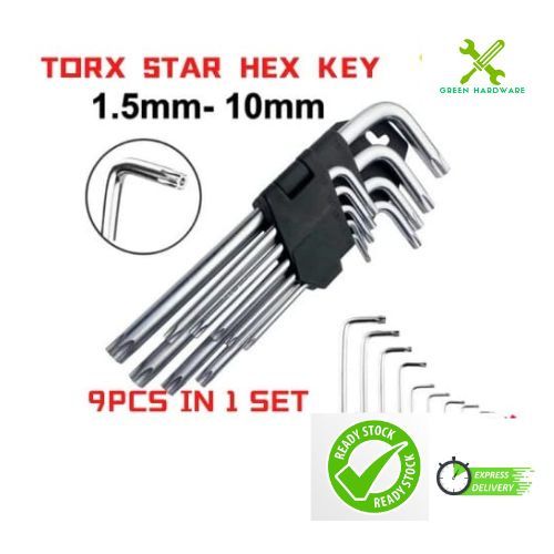 Star Hex Key /Torx Hex Key Set /Allen Key Star/Hex key Set/Folding L ...