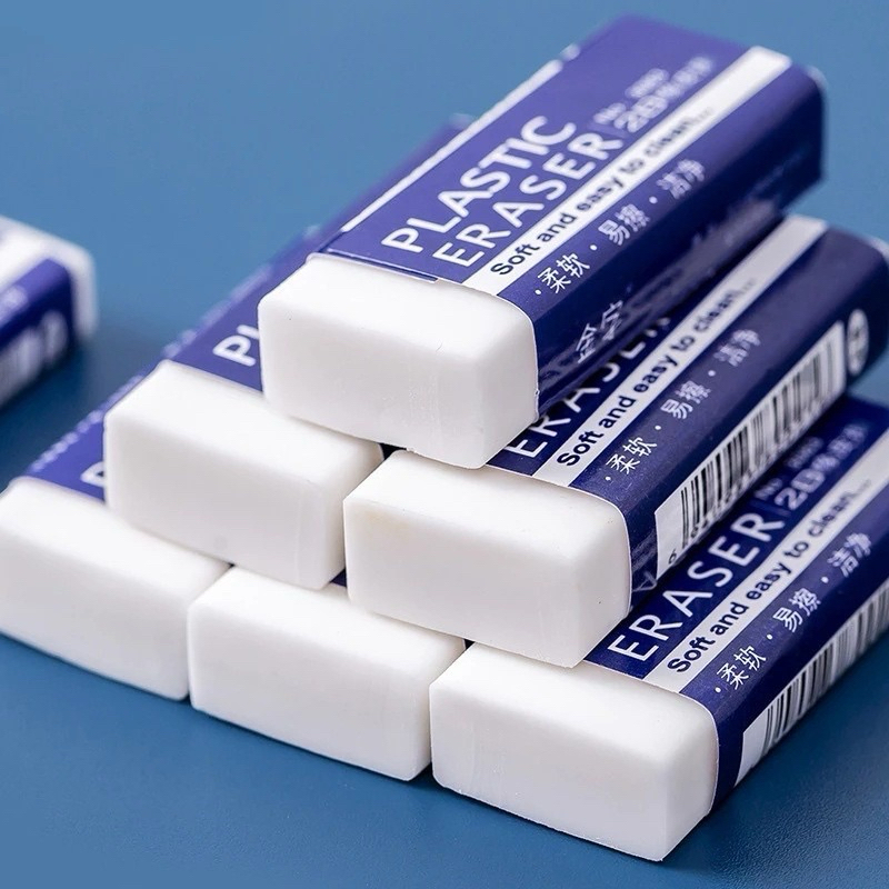 2B Eraser Exam Grade 2B Rubber Pemadam Pensel Student Kids Stationery ...