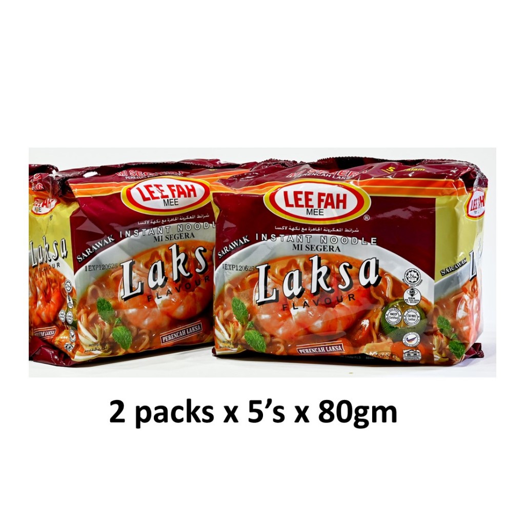 Lee Fah Mee Sarawak laksa Flavour 2x 5's x 80 gm | Shopee Malaysia