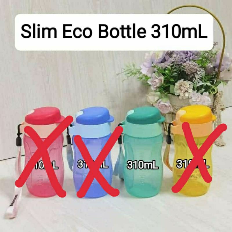 Slim Eco Bottle 310mL (Hijau) | Shopee Malaysia
