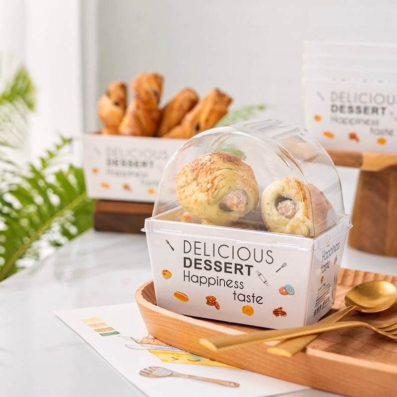 Sandwich packing box Burger box Pastry packaging Bread box Food storage ...