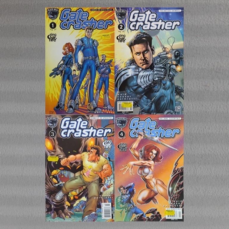 Gatecrasher: Ring of Fire 4/4 (Complete Set) Black Bull Comics (I-P ...
