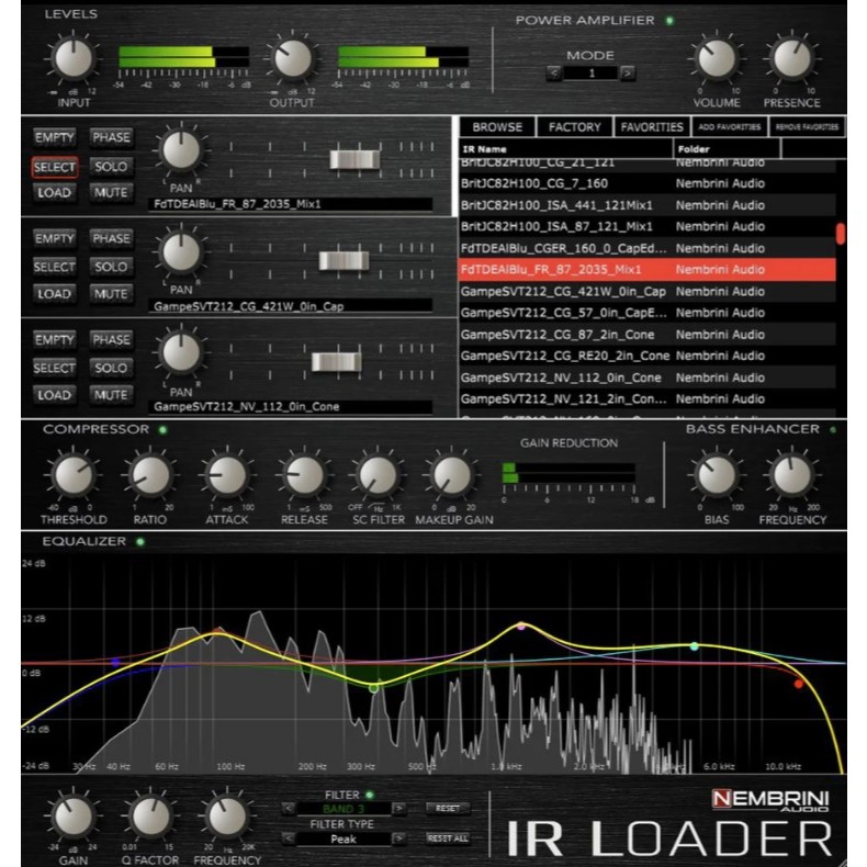 NA IR Loader v1.0.5 (Win) VST, VST3, AAX, x64 | Nembrini Audio Impulse ...