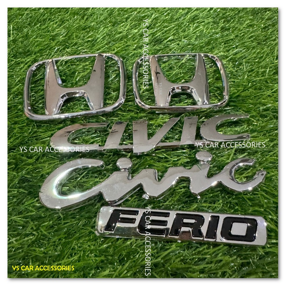 Civic Ferio EK civic EG emblem logo badge | Shopee Malaysia