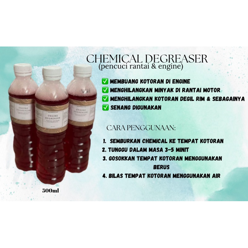 CHEMICAL ENGINE DEGREASER/PENCUCI RANTAI & ENGINE | Shopee Malaysia