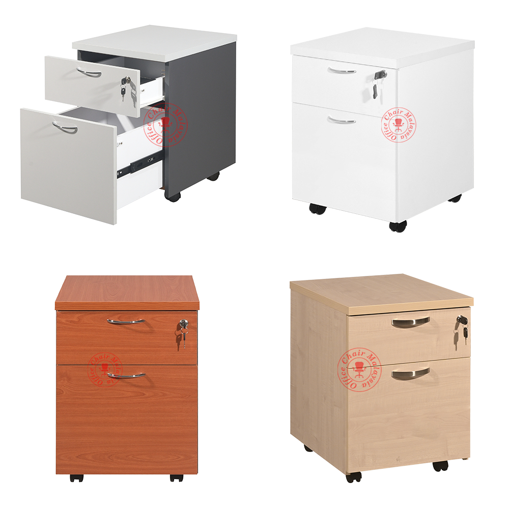 Mobile Pedestal 1 Drawers + 1 Filling (1D1F) / 1 Laci + 1 Fail Bergerak ...