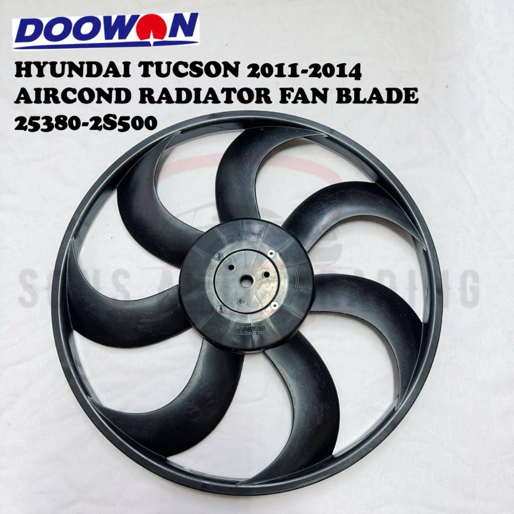 HYUNDAI TUCSON 2011-2014 AIRCOND RADIATOR FAN BLADE (DOOWON ORIGINAL ...