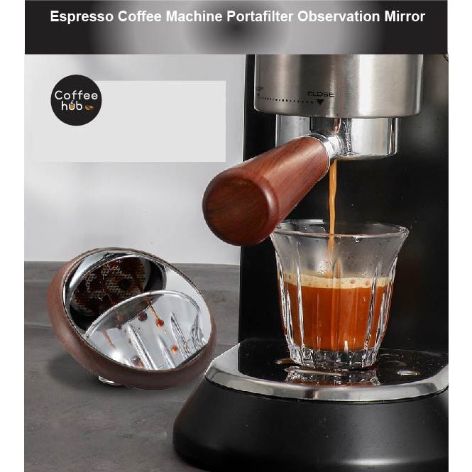 (Ready Stock) Espresso flow rate observation reflective mirror coffee ...