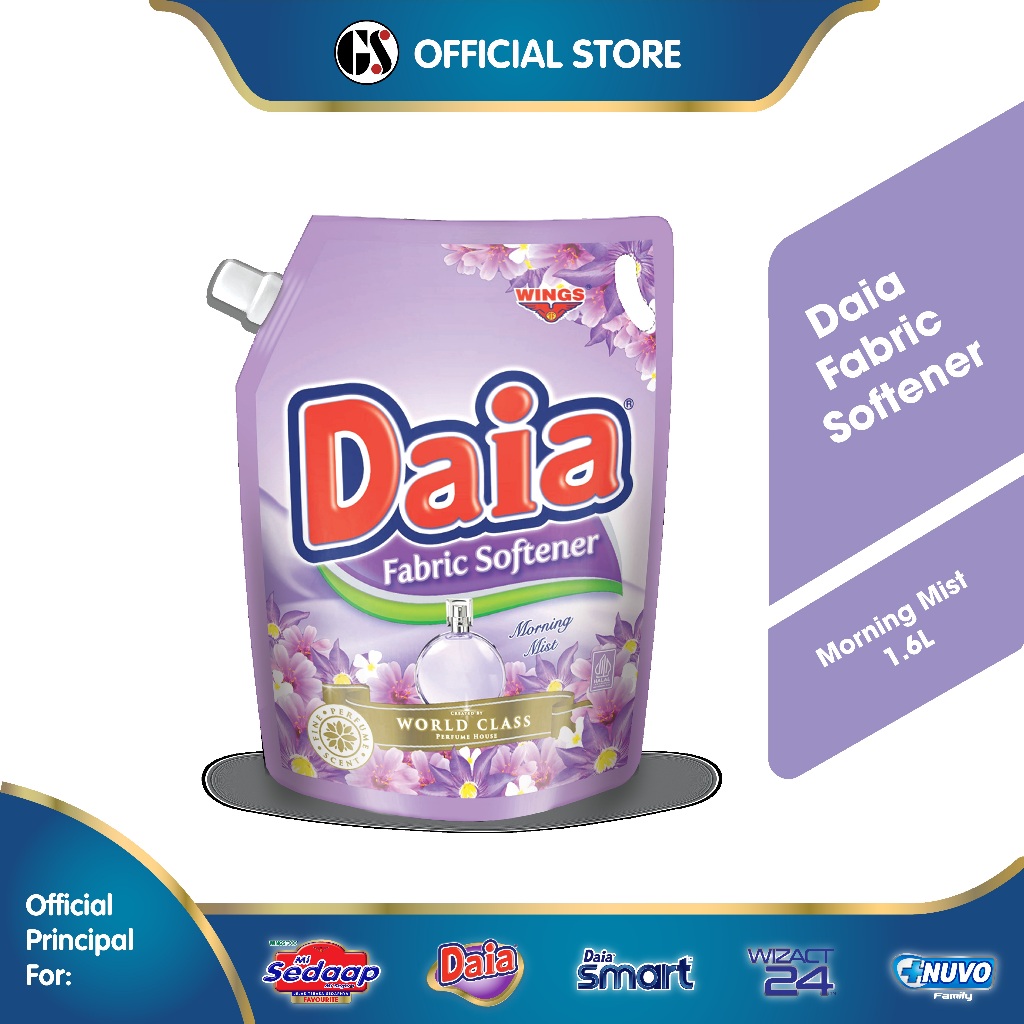 DAIA Fabric Softener Morning Mist 1.6L | Shopee Malaysia