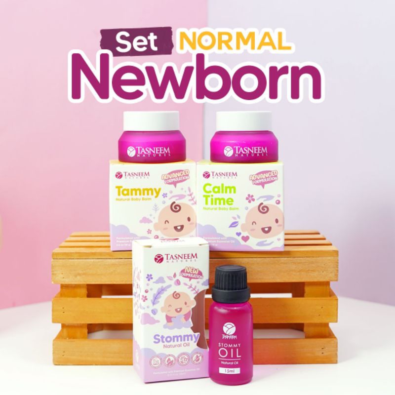Ser Newborn Normal Tasneem Naturel balm tasneem balm set kuning baby ...