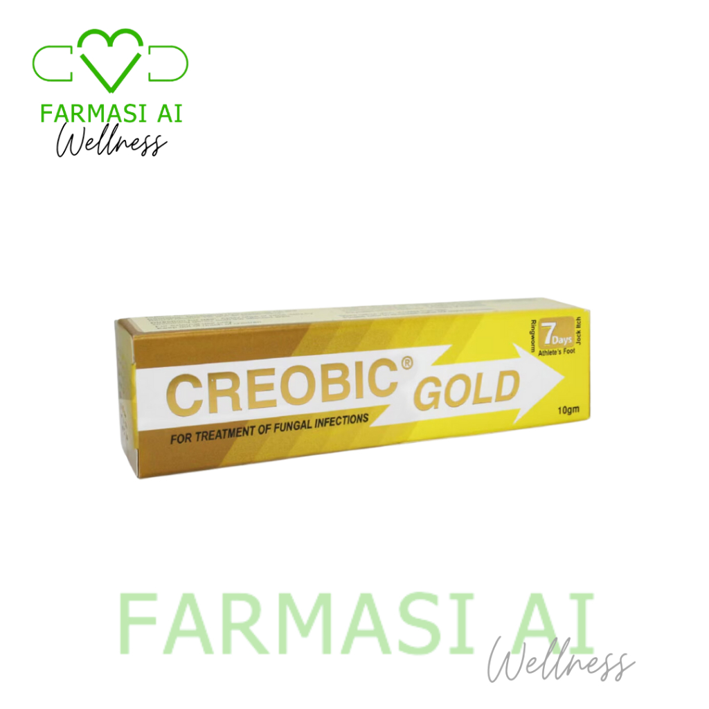 Creobic Gold Cream 10g (For Fungal Infections) (Exp Date: 10/2026 ...