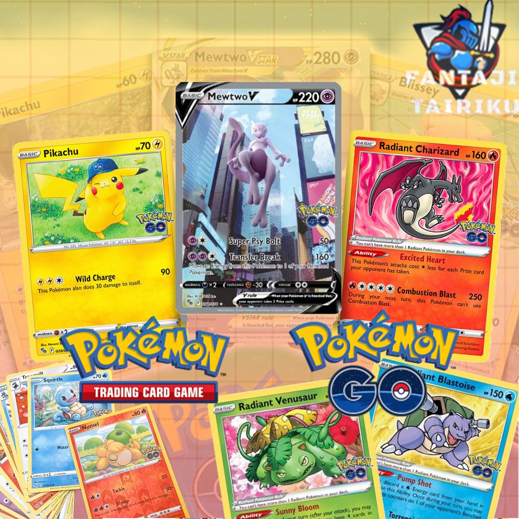 PTCG POKEMON CARD GAME [English] [Pokemon Go] [VER 2022] [Holofoil ...