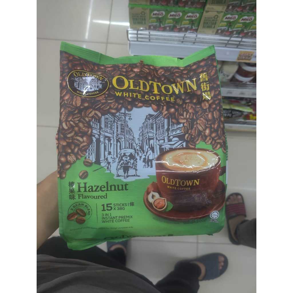 Instant Coffee Original Old Town White Coffee - Hazelnut Flavor 3 in 1 ...