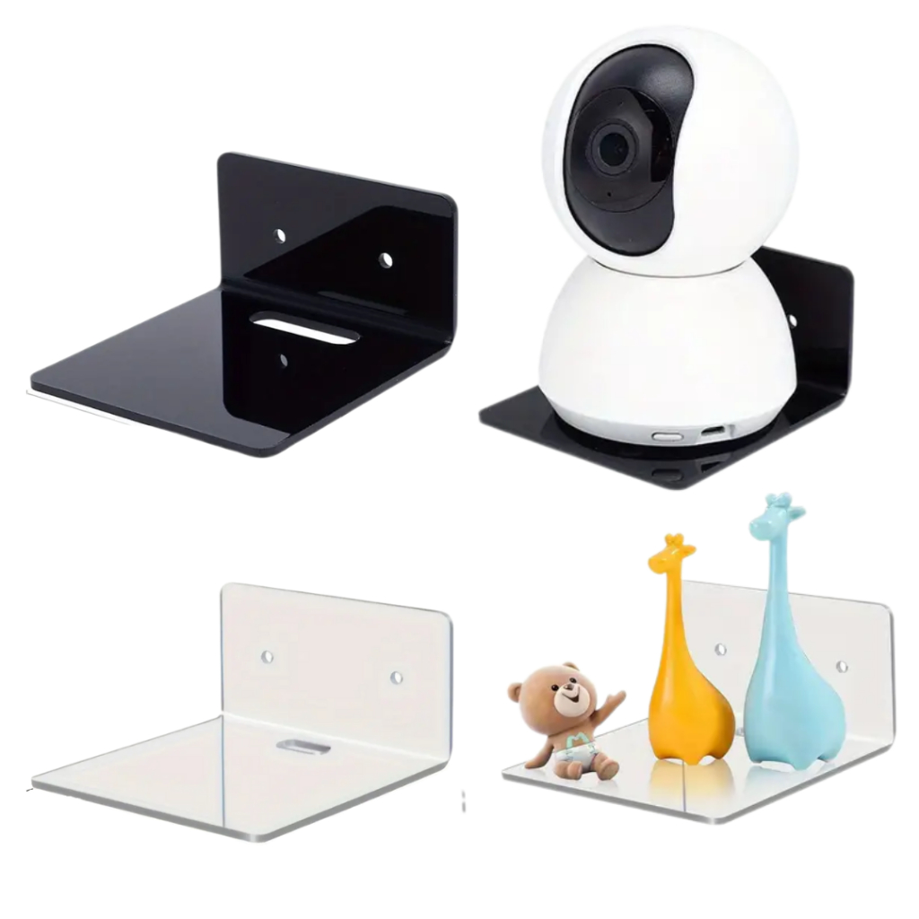 Camera Stand Free-Punch Projector Bracket Acrylic Home Monitoring Stand ...