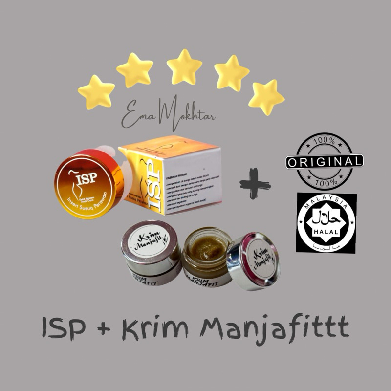 Krim Manjafit Combo Insert Susuq Perawan | ISP Set Ekstra Rapat ...