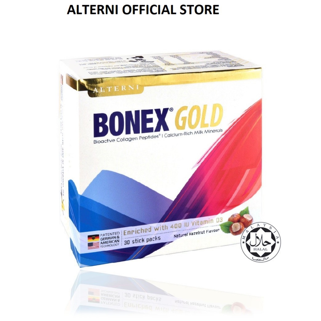BONEX® GOLD HAZELNUT(HALAL CERTIFIED) - Regenerate cartilage | Shopee Malaysia
