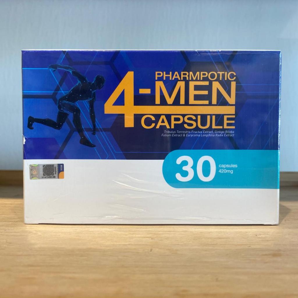 Pharmpotic 4-Men Capsule (30cap) | Shopee Malaysia