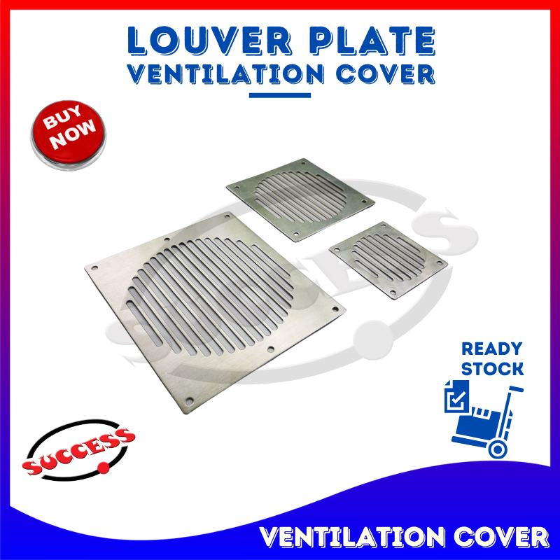 SUCCESS ST AL/SS Ventilation Cover Louver Plate Enclosure Ventilation ...