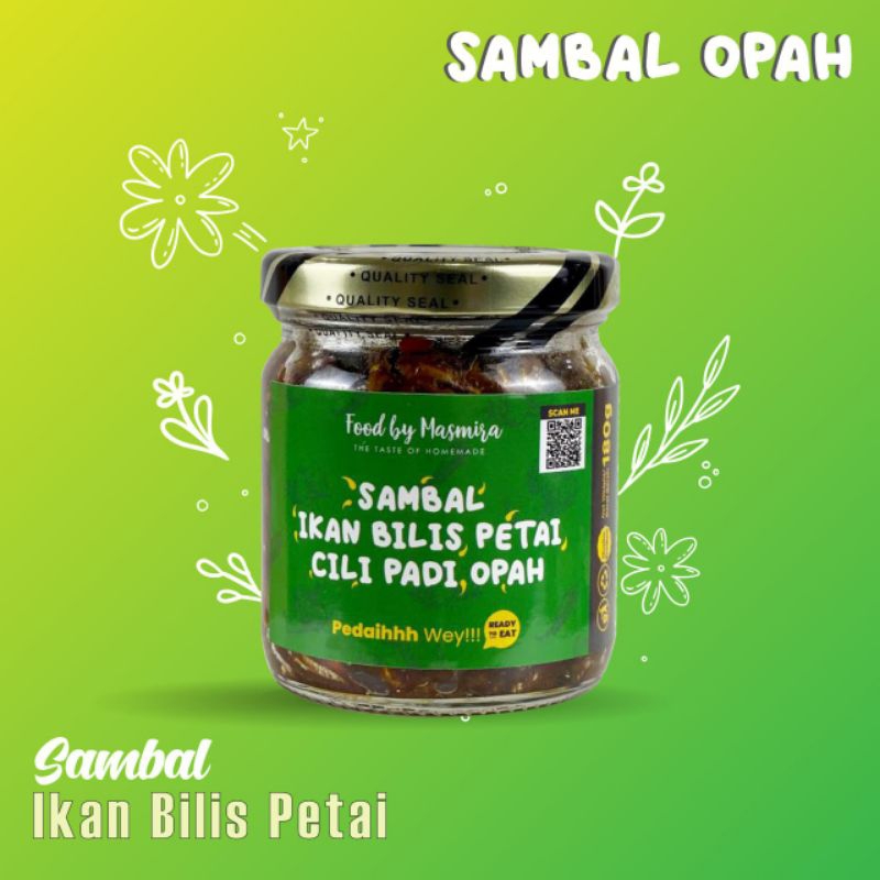 Ready To Eat 🔥🌶Sambal Opah by Masmira🔥🌶 | Sambal Ikan Bilis Petai Cili ...