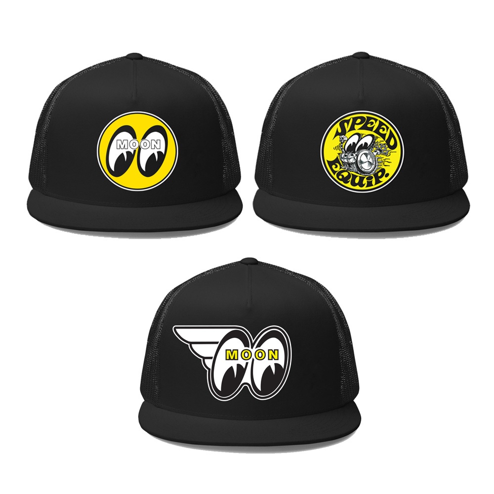 Mooneyes Topi Motorcycle Custom Topi Trucker Cap | Shopee Malaysia