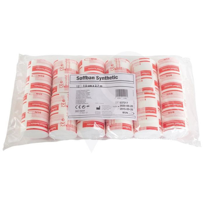 BSN Soffban Synthetic Bandage (10cm/ 20cm ) x 2.7m Pack of 12's / 6's ...