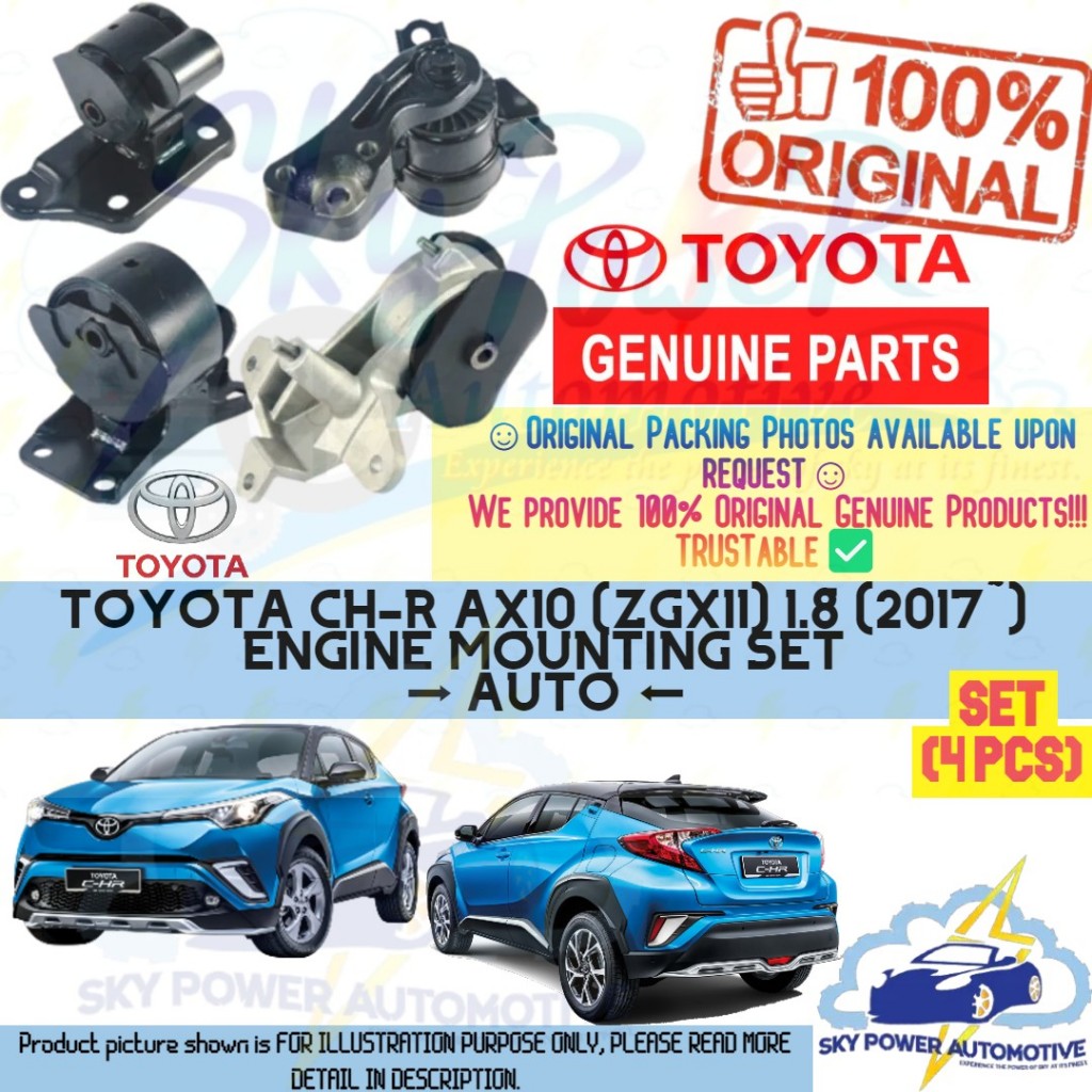 TOYOTA CH-R CHR AX10 ZGX11 1.8 (2017~) 100% ORIGINAL TOYOTA GENUINE ...