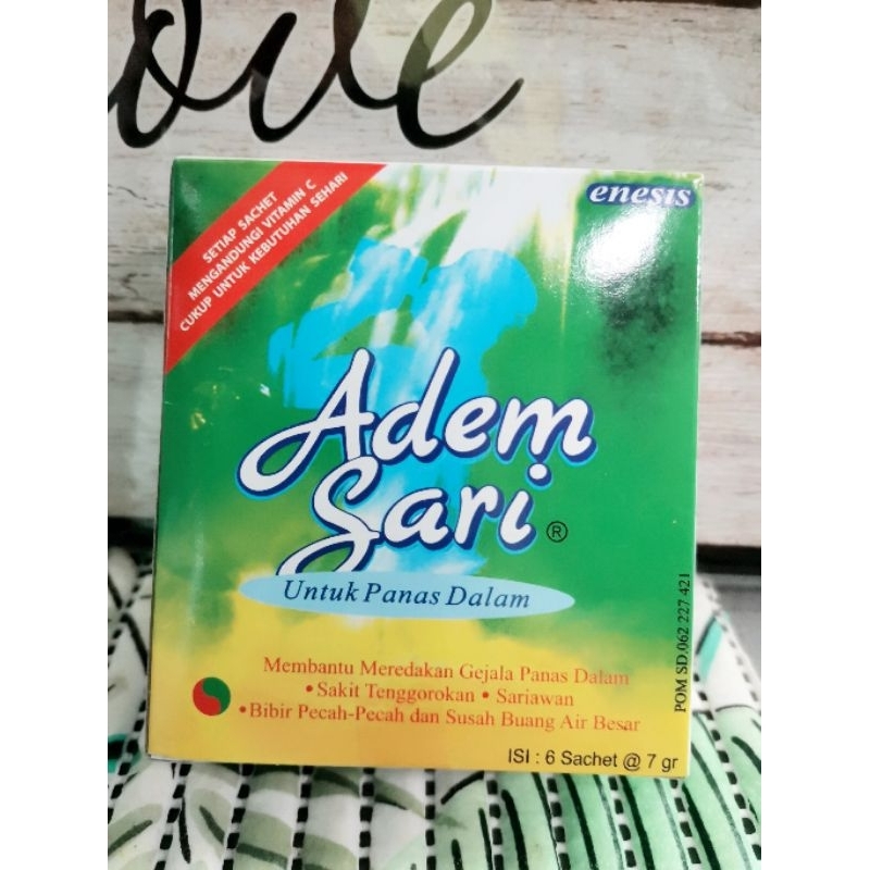 Adem sari membantu panas dalam (6 sachet/box) | Shopee Malaysia