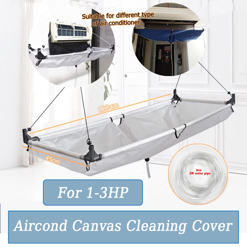 Canvas Aircond Cleaning Tool Base Cover Split Type Aircond Cleaner ...