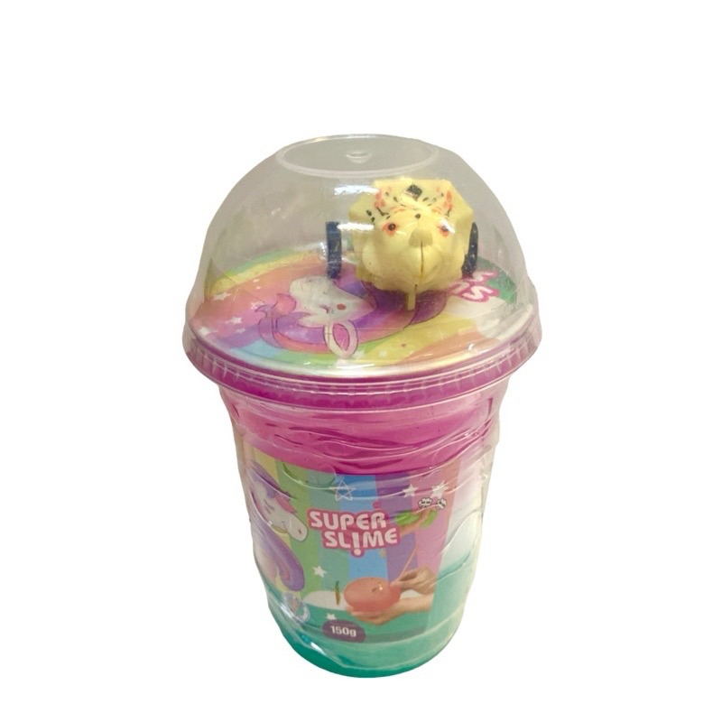 Unicorn Poop Super Cool Poopie Galaxy Colourful Slime Toy Kit - Mainan ...